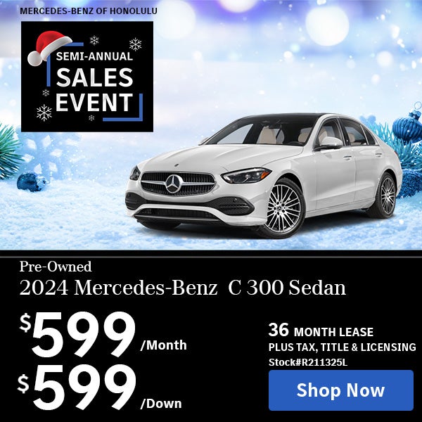 Mercedes-Benz Dealership in Honolulu HI | Serving Honolulu and Manoa ...